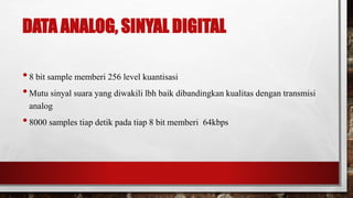 Teknik pengkodean sinyal | PPT