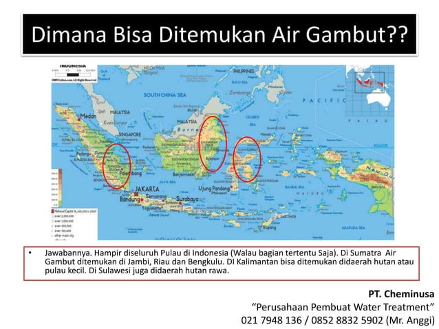 Cara Mengolah Air Gambut Menjadi Air Bersih -- PT. Cheminusa 0852 8832 ...