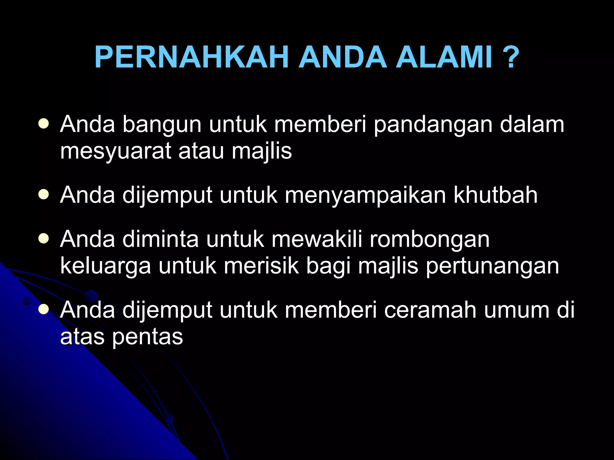 Teknik Pengucapan Awam | PPT
