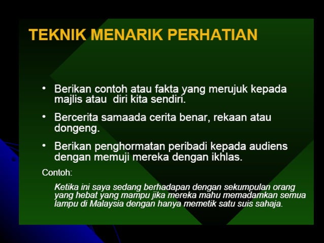 Teknik Pengucapan Awam | PPT