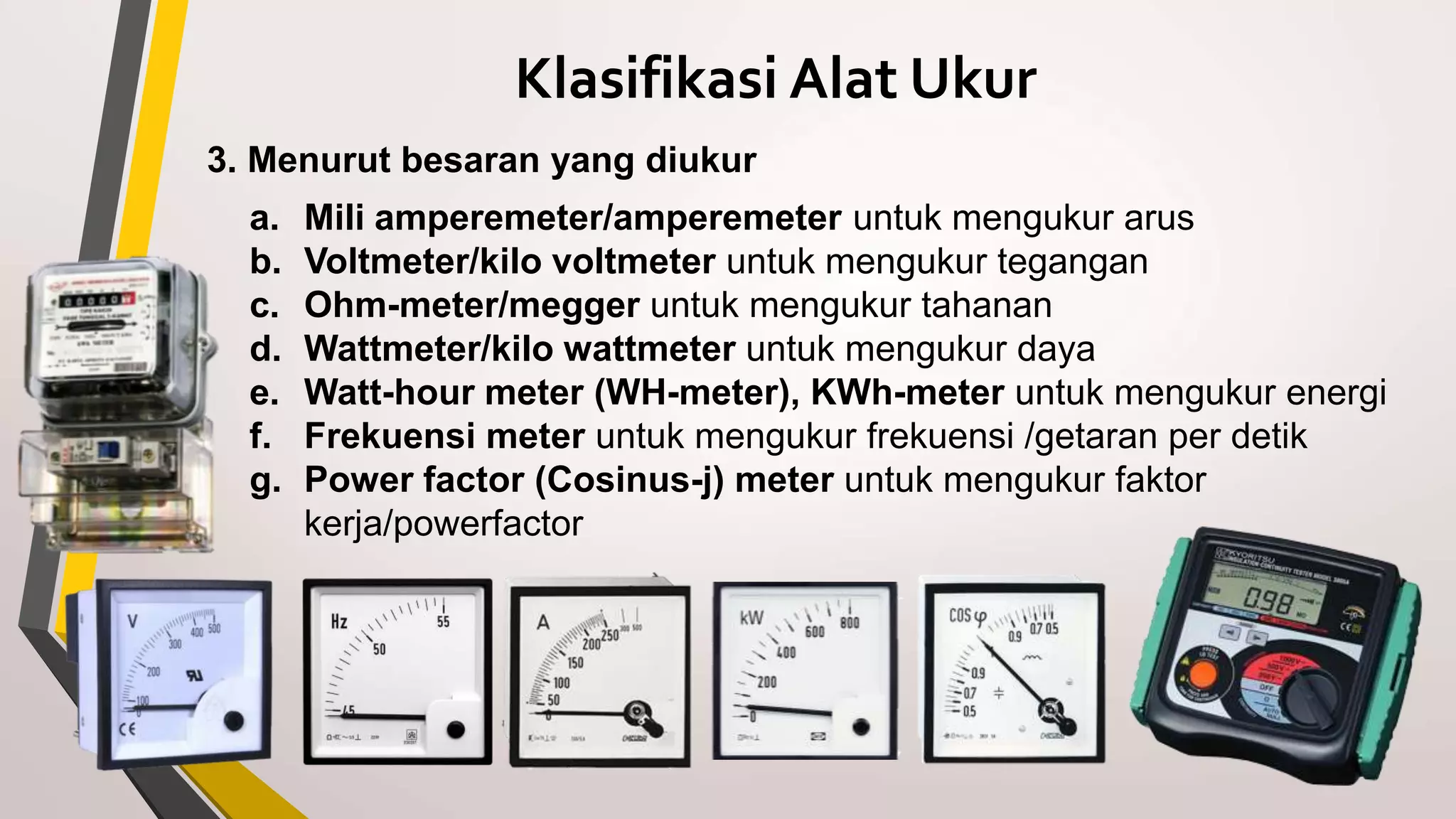 TEKNIK PENGUKURAN BESARAN LISTRIK | PPTX