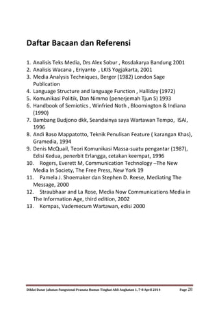 Teknik penulisan Berita dan Feature | PDF