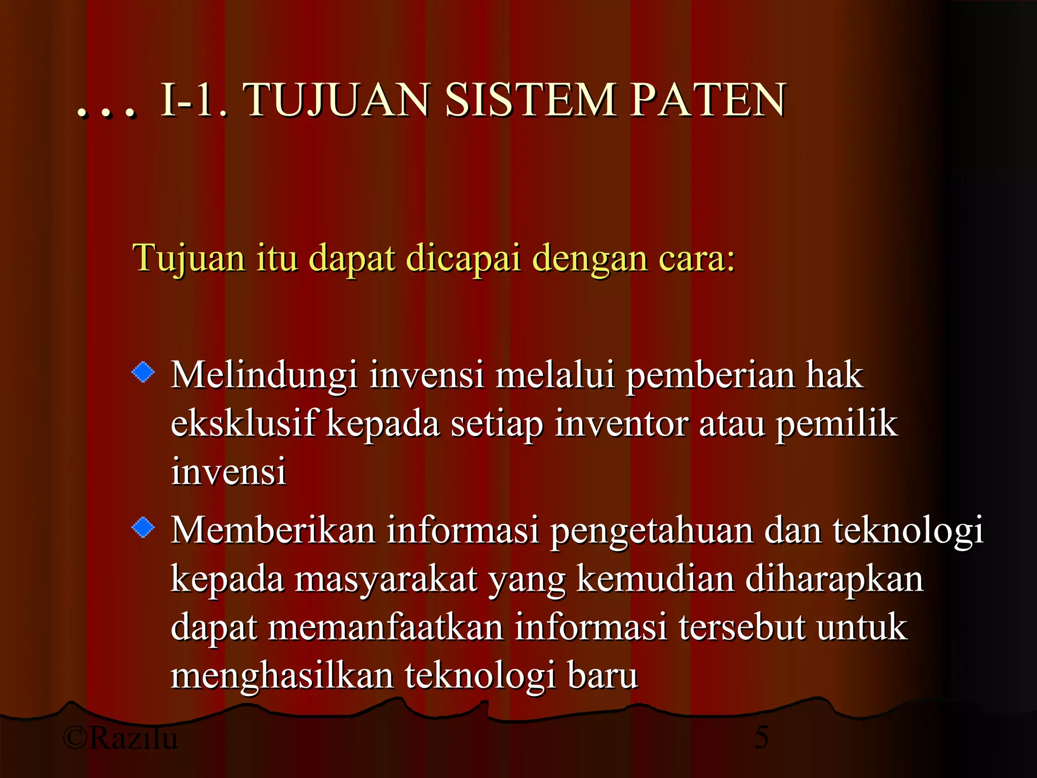 Teknik penulisan dokumen paten | PPT