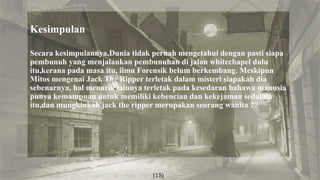 Jack the Ripper | PPT