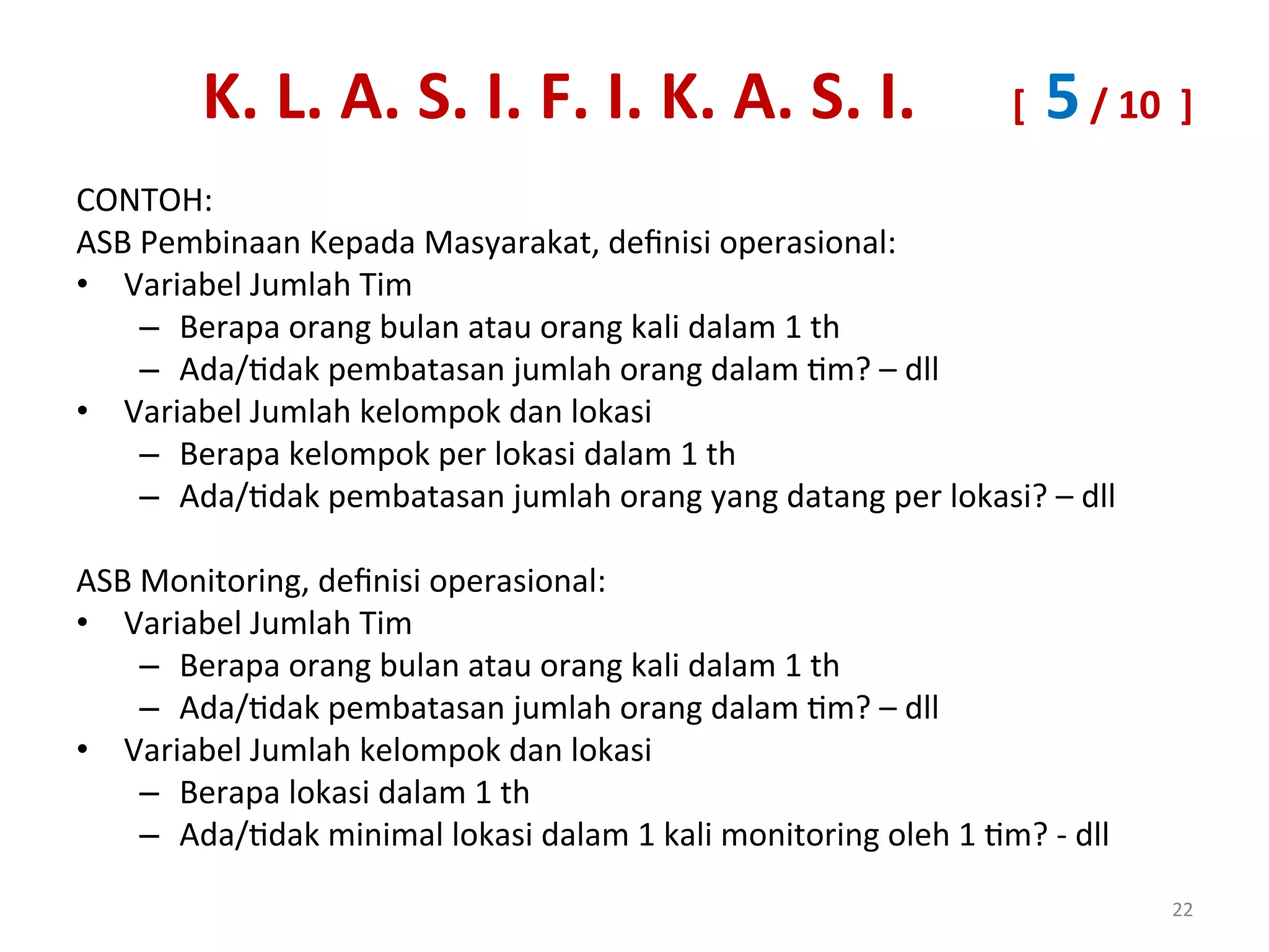 Teknik penyusunan asb | PDF