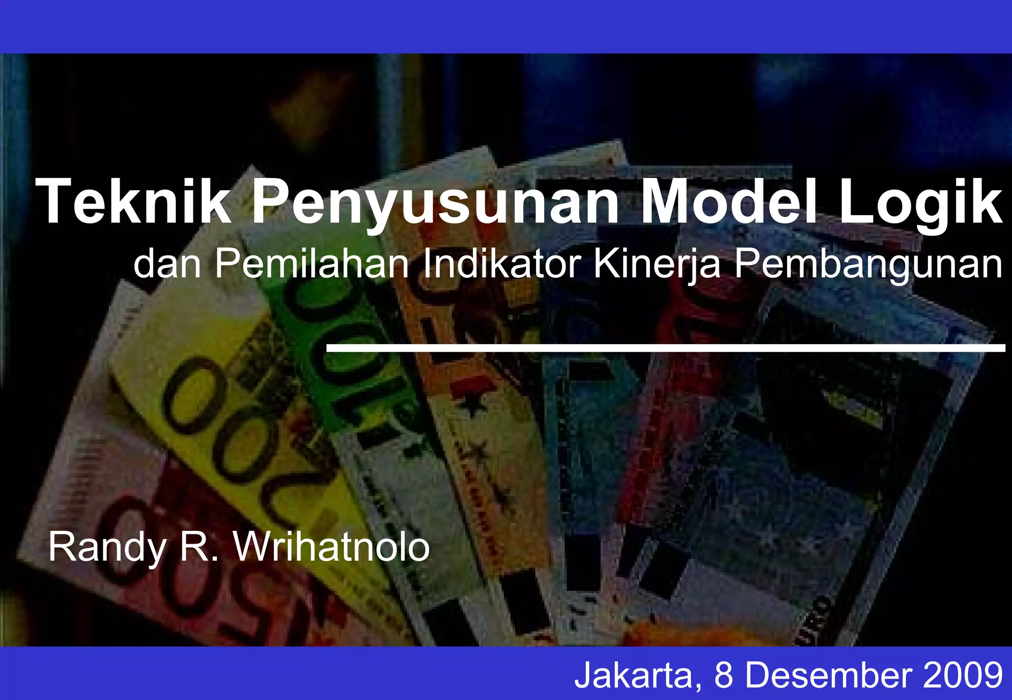Teknik Penyusunan Model Logik | PDF