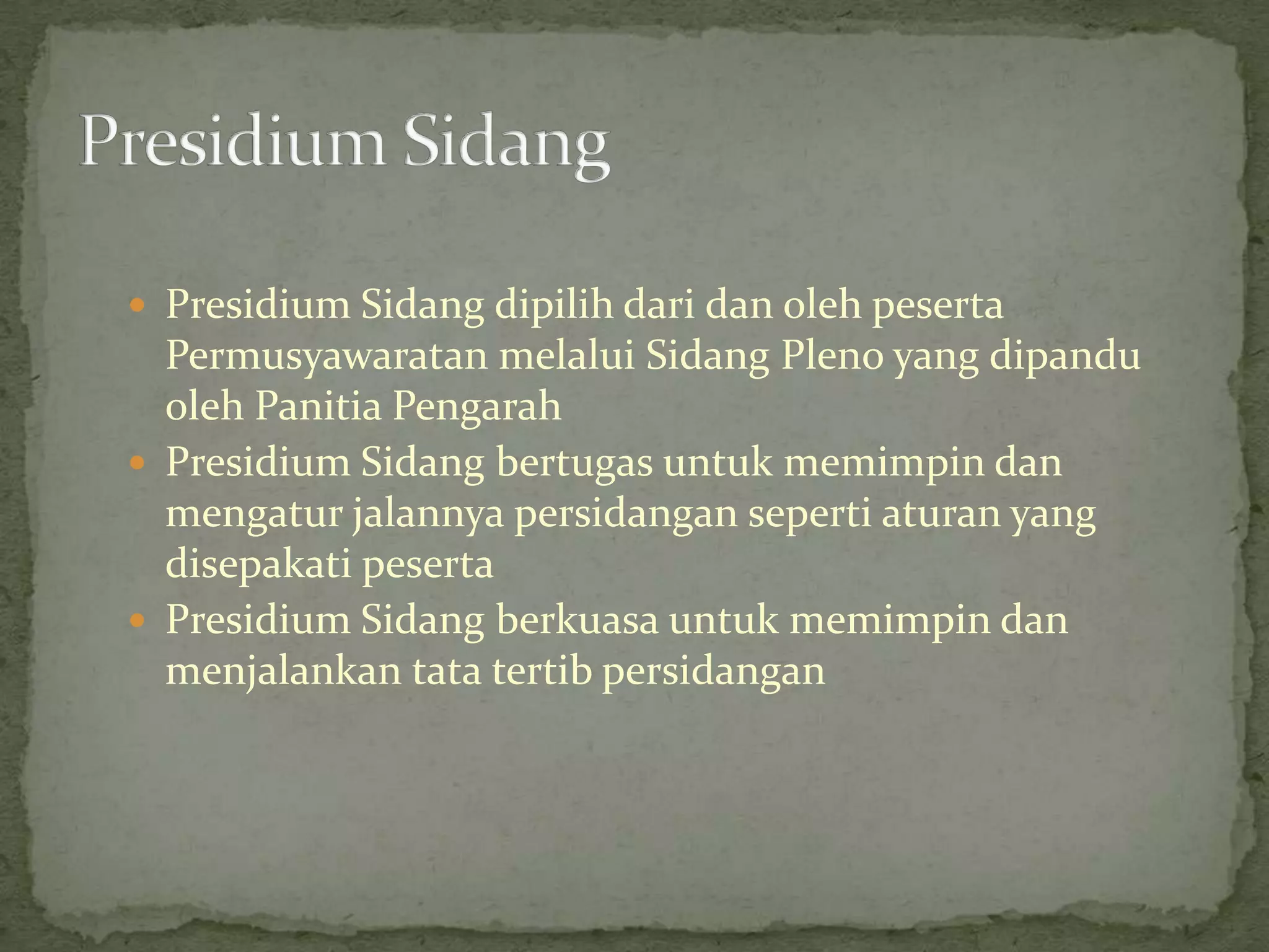 Teknik persidangan | PPSX