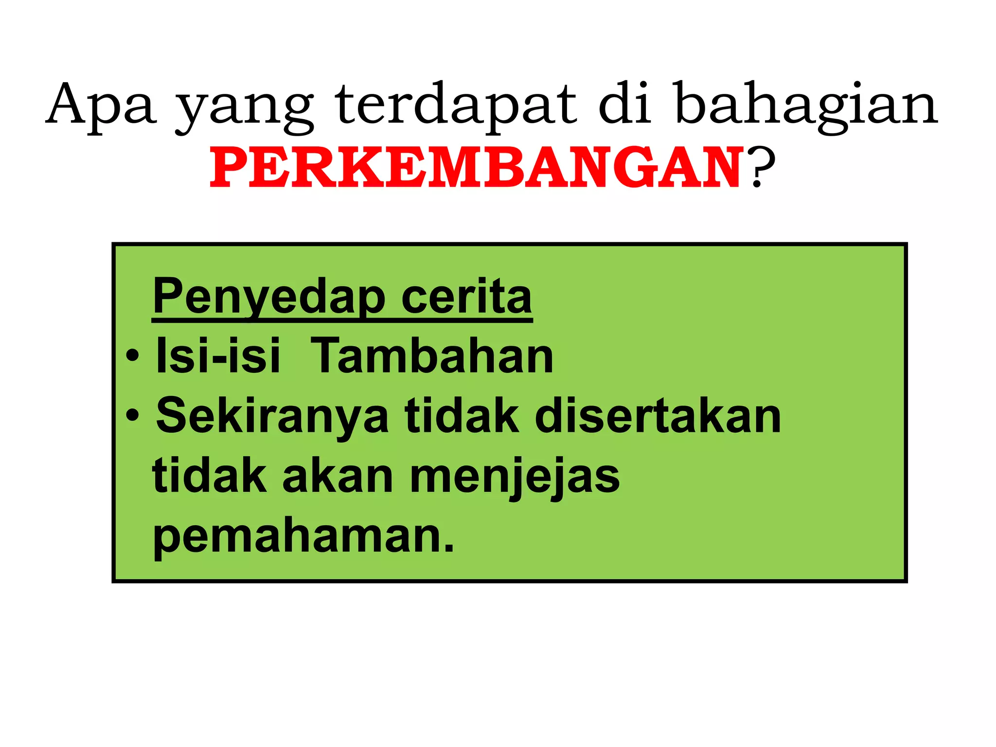 Teknik Plot P4&P5_Mengecam Pecahan plot | PPT