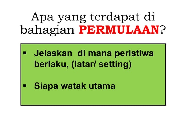 Teknik Plot P4&P5_Mengecam Pecahan plot | PPT