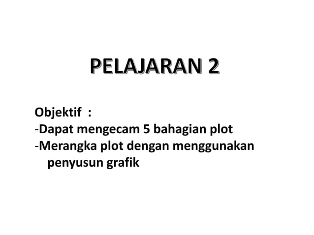 Teknik Plot P4&P5_Mengecam Pecahan plot | PPT