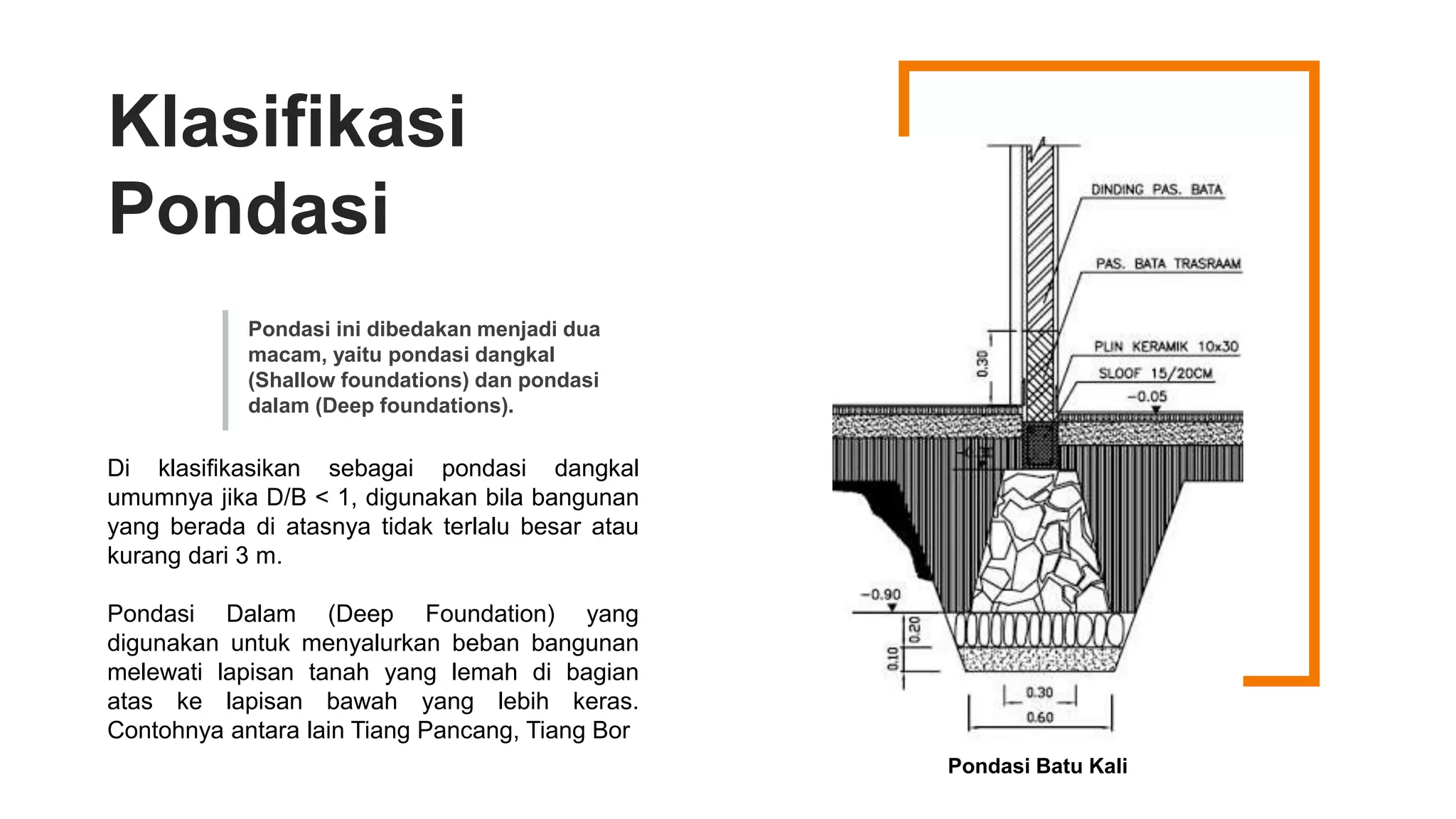 Teknik pondasi 1 | PPTX