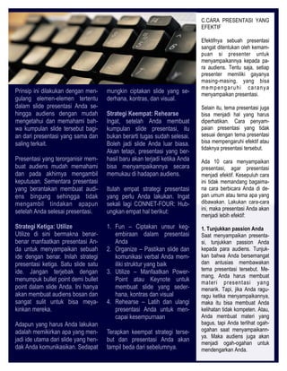 Teknik Presentasi dalam proses pembelajaran | PDF