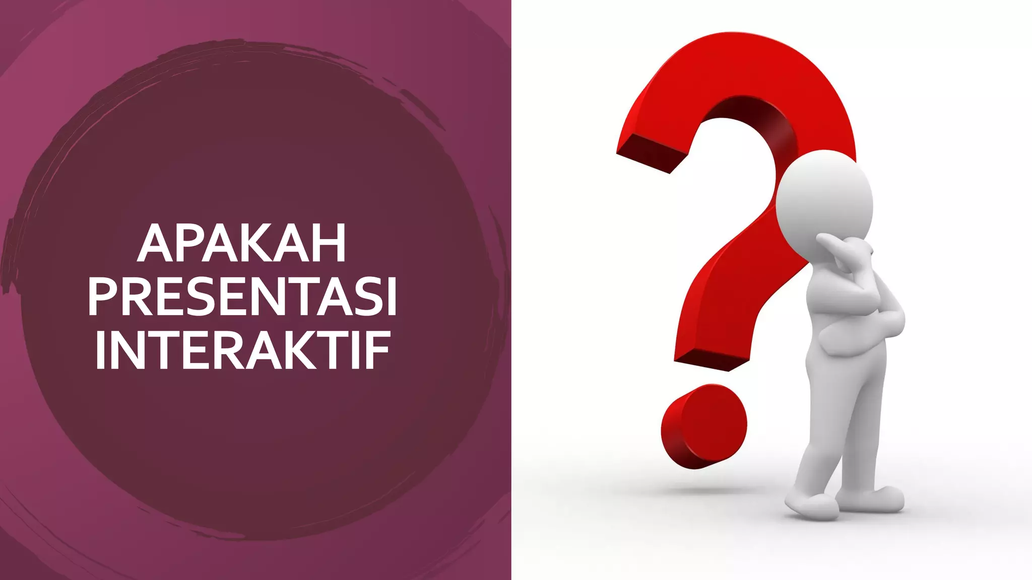 Teknik presentasi interaktif 2020 | PPT