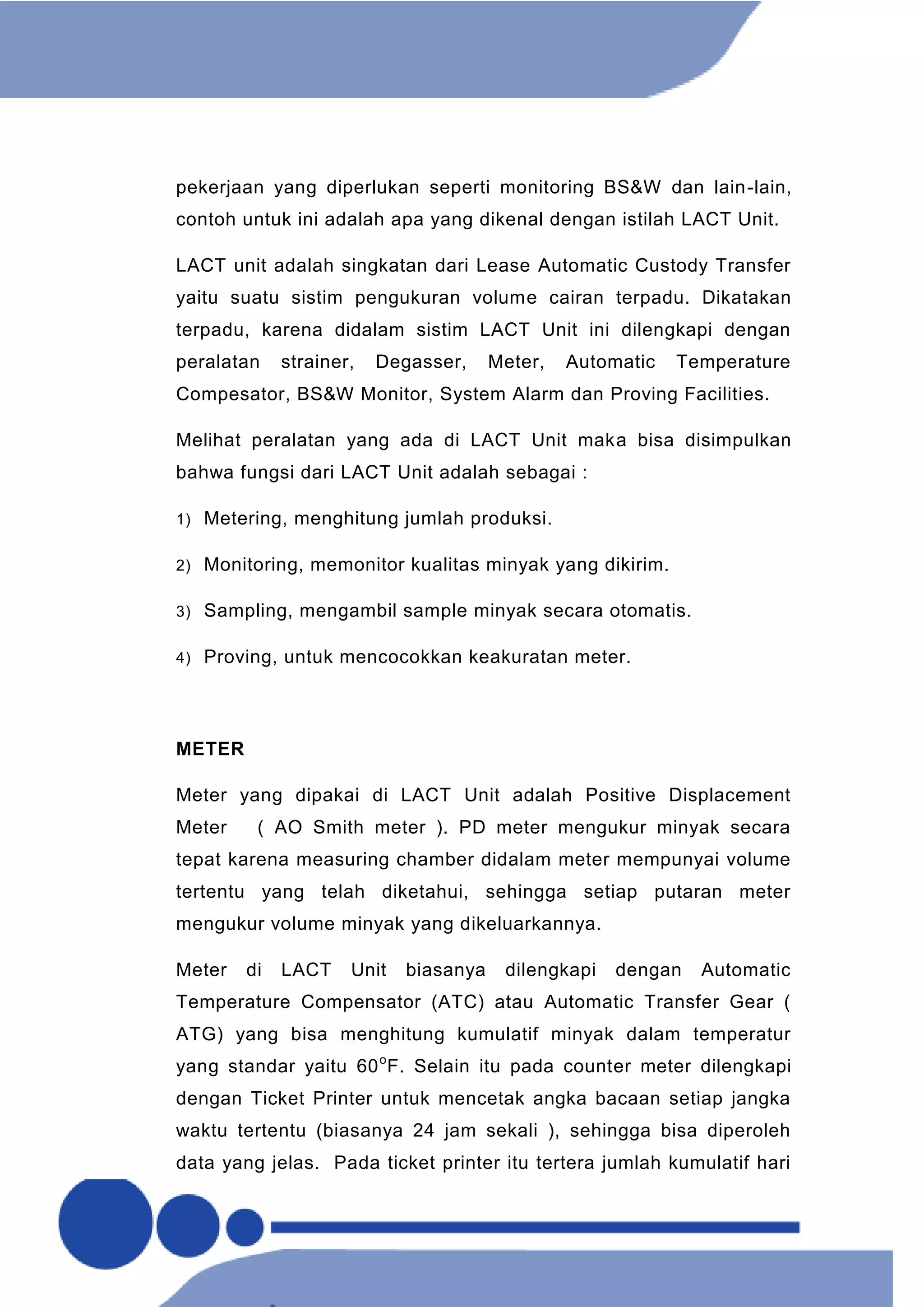 Teknik Produksi Migas - Proses Produksi Migas | PDF