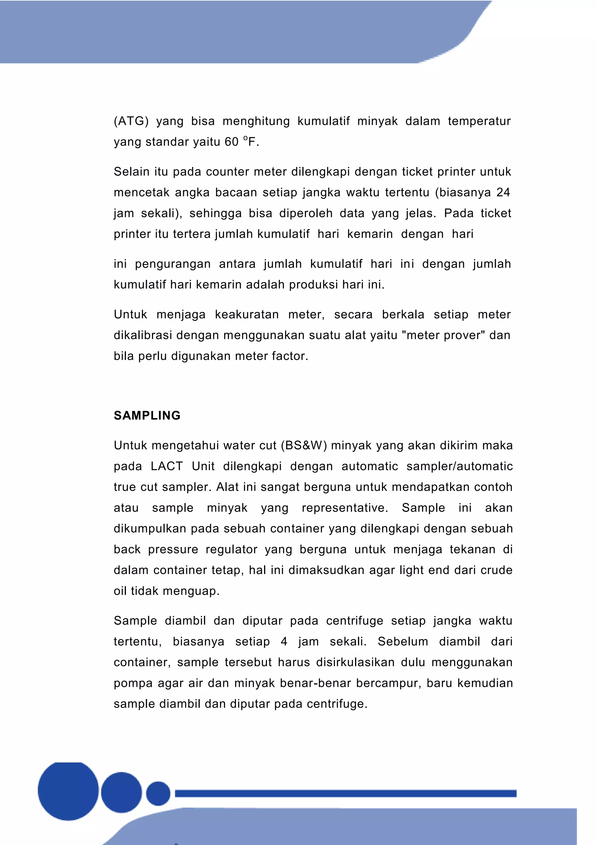 Teknik Produksi Migas - Proses Produksi Migas | PDF