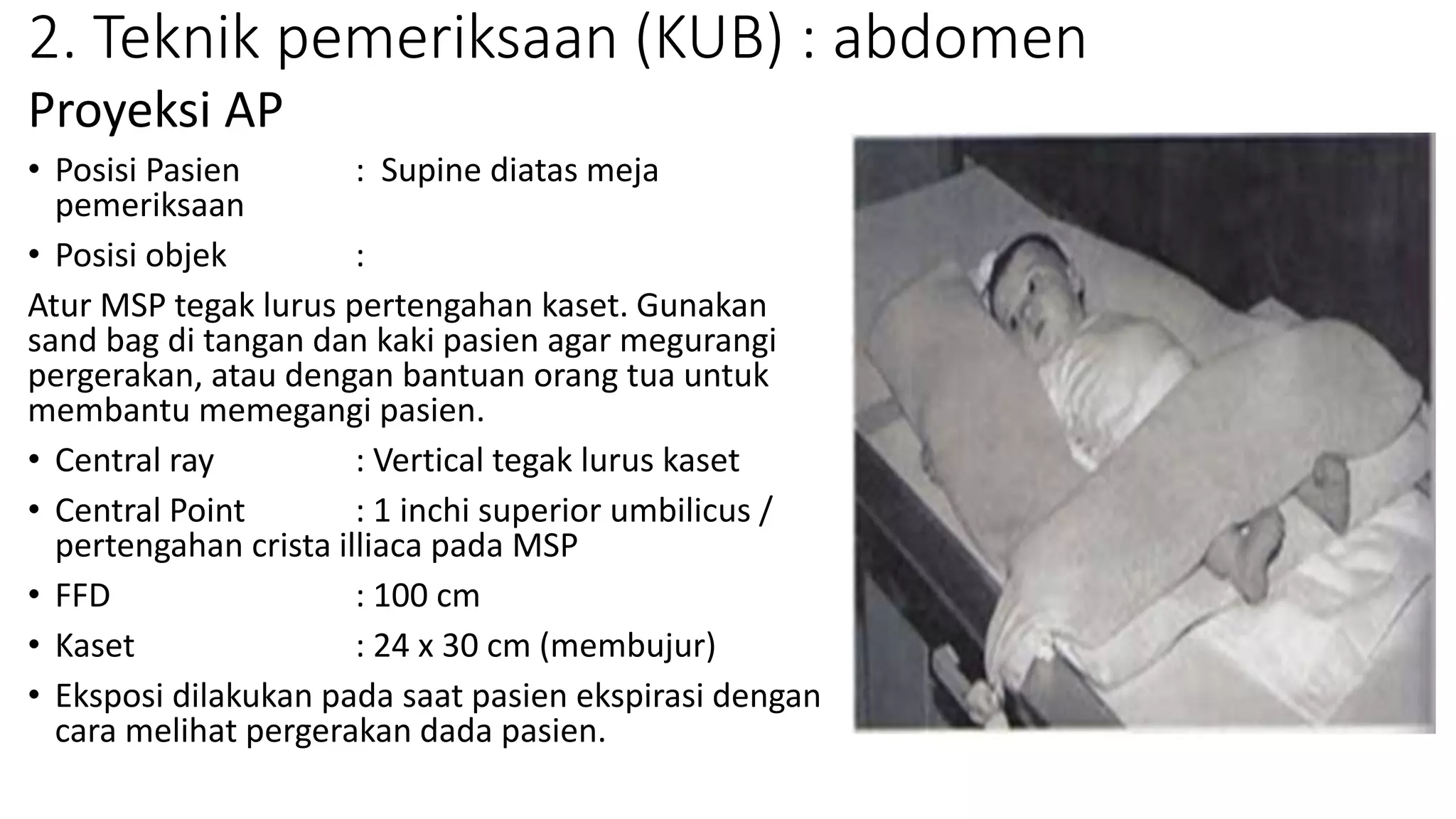 Teknik Radiografi 3 Pediatric | PPTX