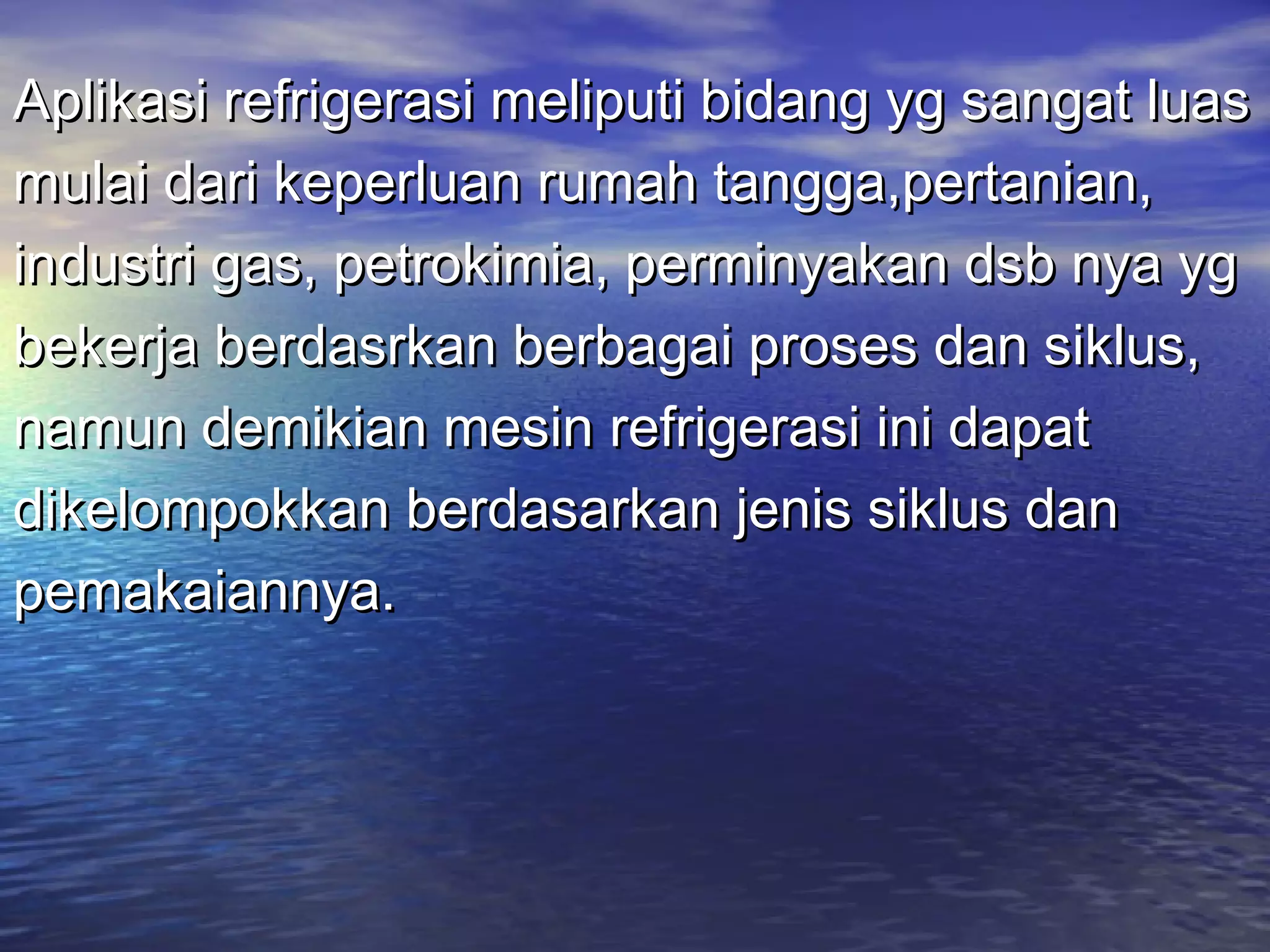 Teknik refrigerasi | PPT