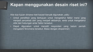 Teknik Riset Pemasaran I ( Desain Riset dan Metode Pengumpulan data | PPTX