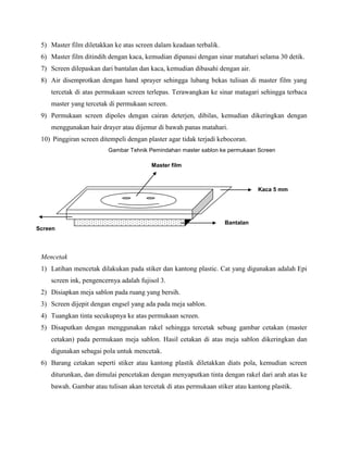 Teknik sablon | DOCX
