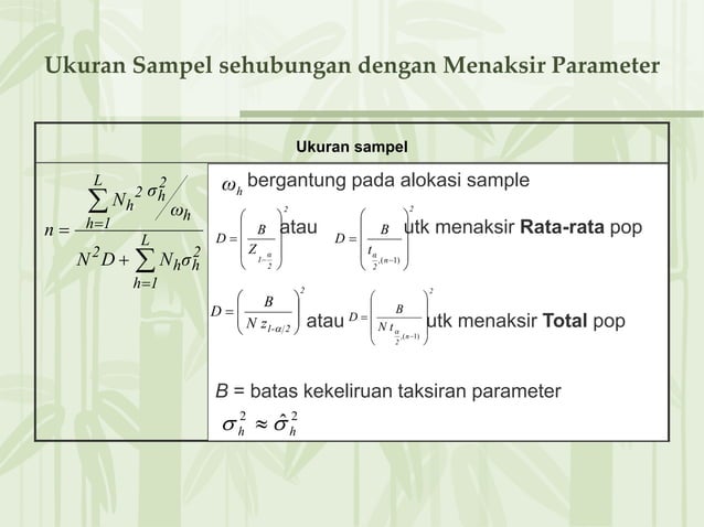 teknik Sampling - Stratifikasi Sampling.ppt
