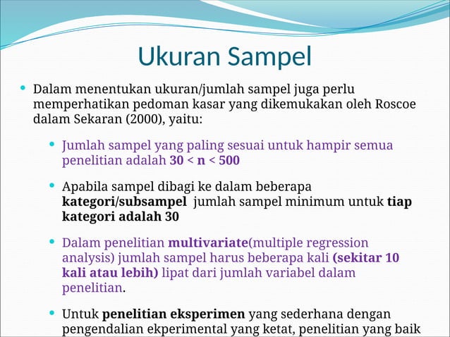 TEKNIK PENGAMBILAN SAMPLING statistika.pptx