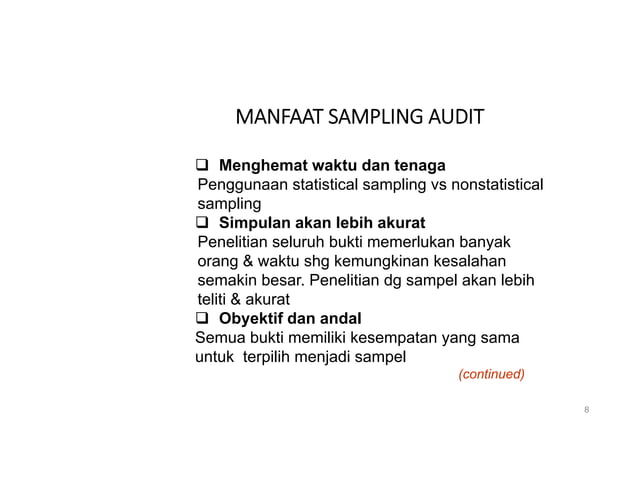 Teknik Sampling Audit Teknik Sampling Audit Teknik Sampling Audit H2.pdf