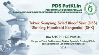 Teknik Sampling DBS SHK - PP PDS PatKLIn.pdf