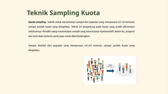 TEKNIK SAMPLING_MARFITA & PUTRI_KEL 4.pptx