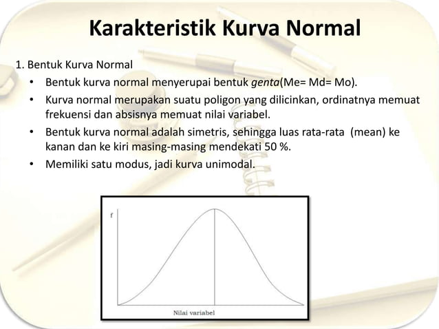 Teknik sampling normalitas data statistika | PPTX