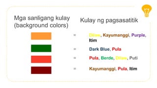 Teknik sa Pagkakatitik | PPT