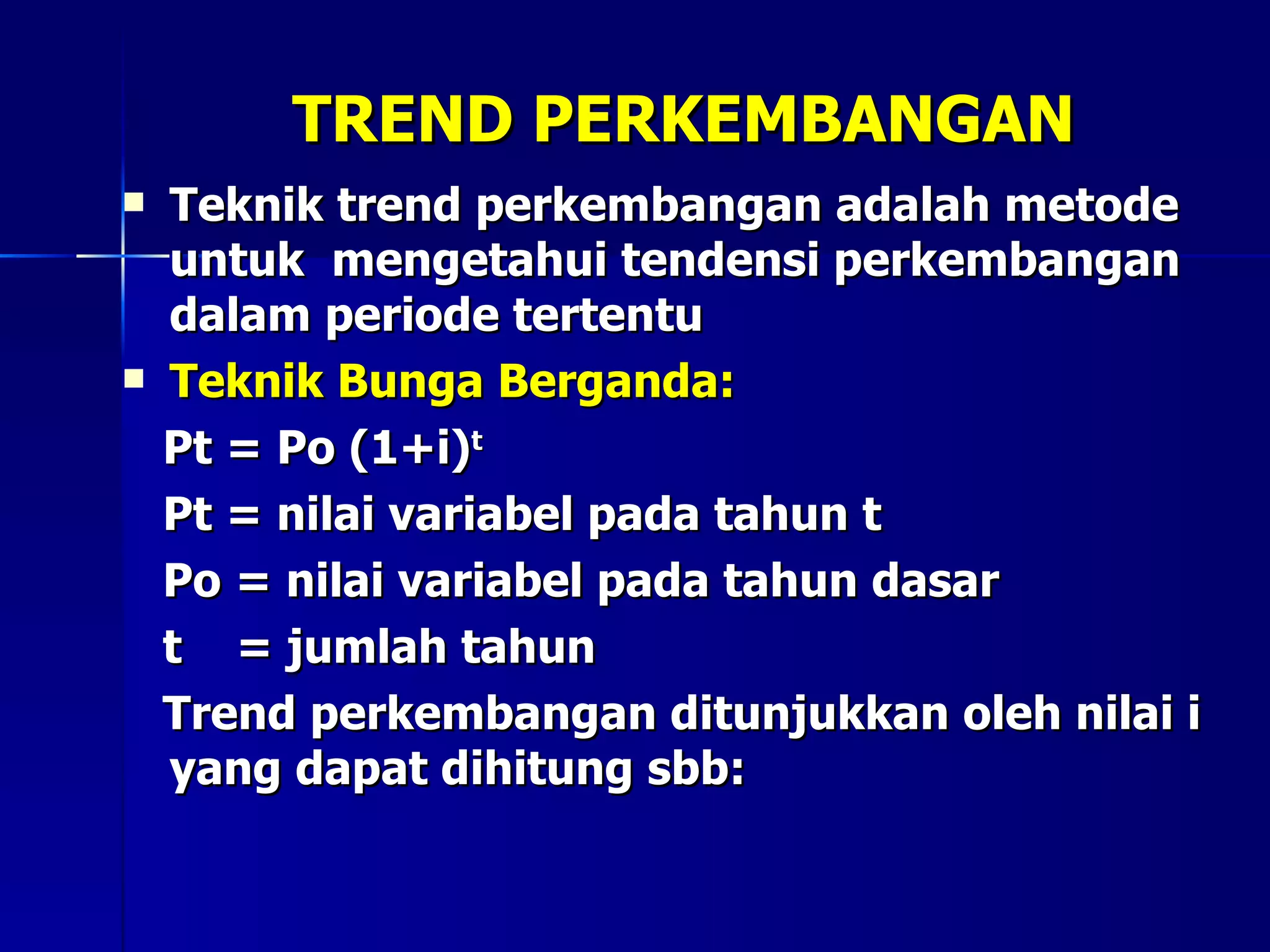 Teknik statistik | PPT
