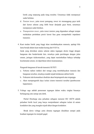 Teknik tegangan tinggi | DOCX