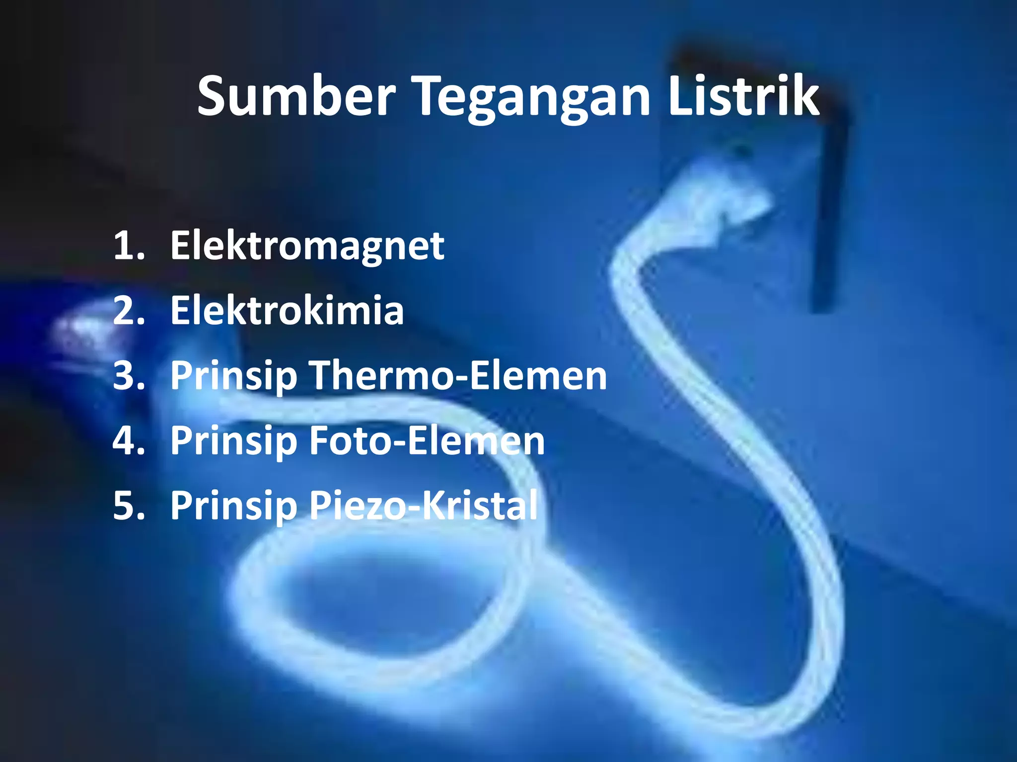 Teknik tenaga listrik | PPTX