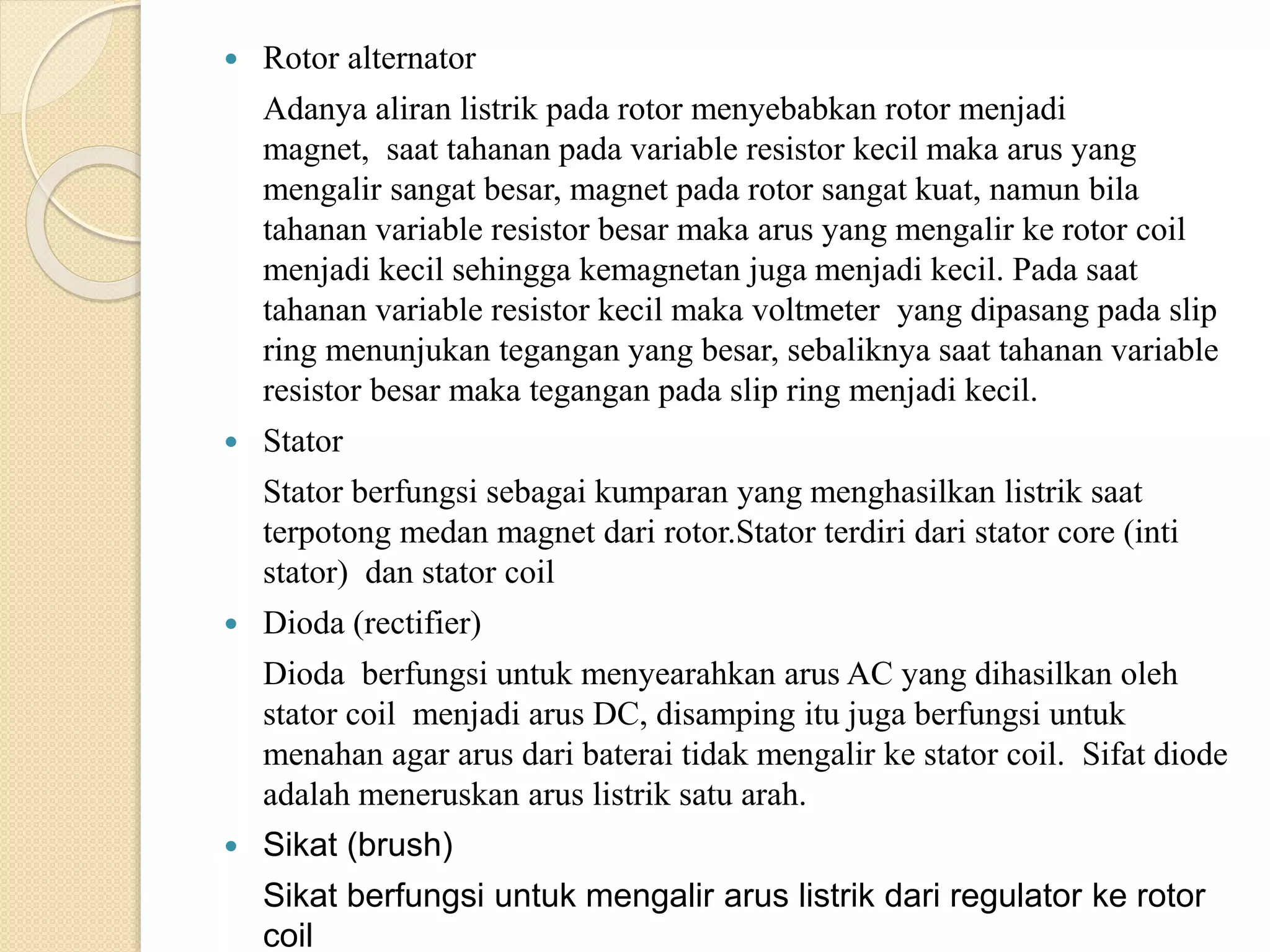 Teknik tenaga listrik generator ac | PPT