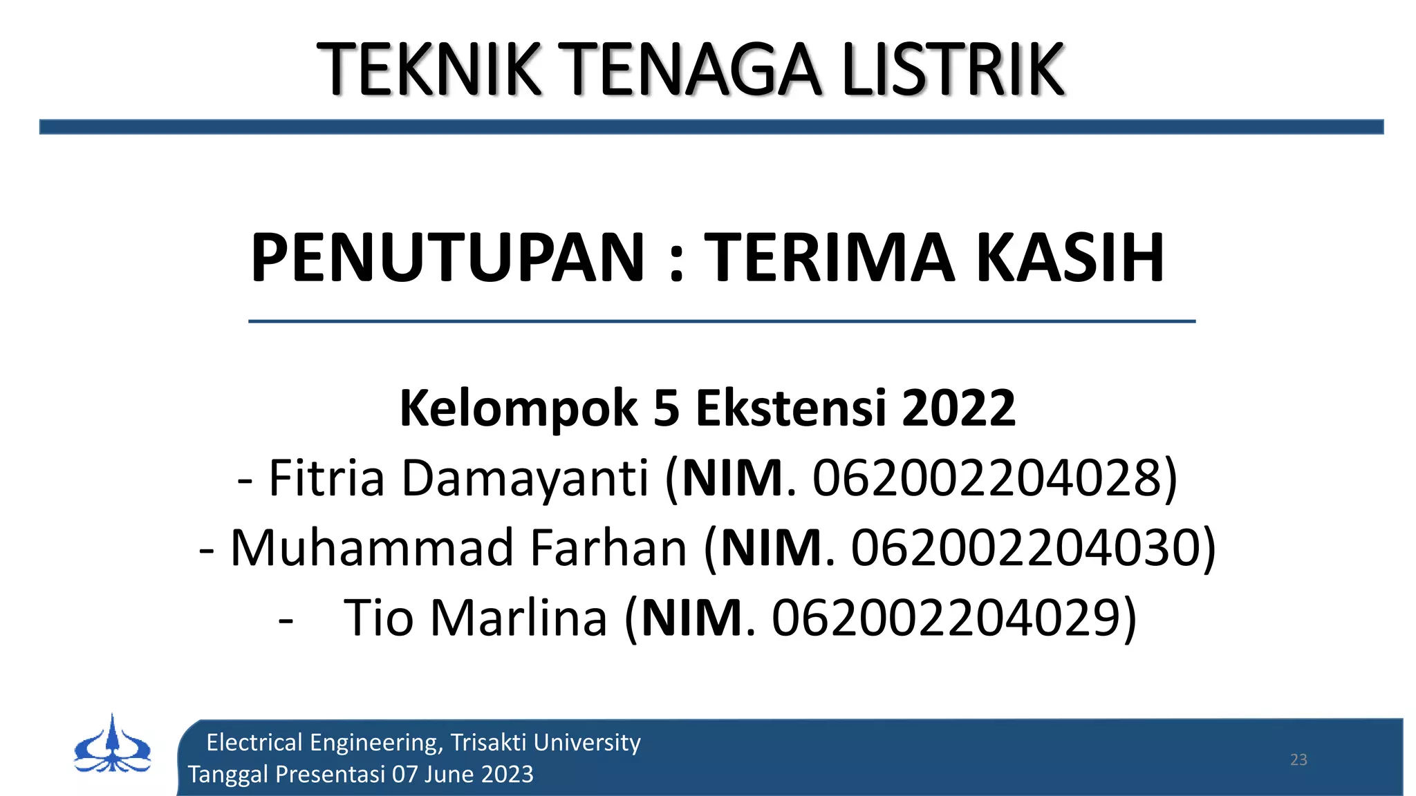 Teknik Tenaga Listrik_Mesin Induksi | PPTX