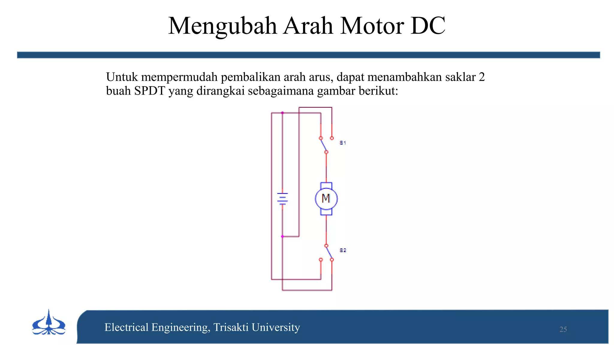 Teknik Tenaga Listrik_Motor Arus Searah_Kelompok 2 | PPTX