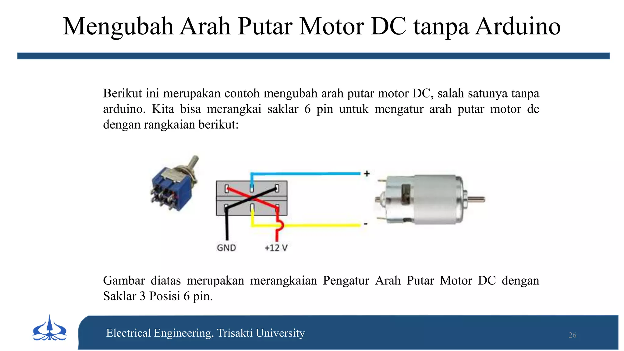 Teknik Tenaga Listrik_Motor Arus Searah_Kelompok 2 | PPTX