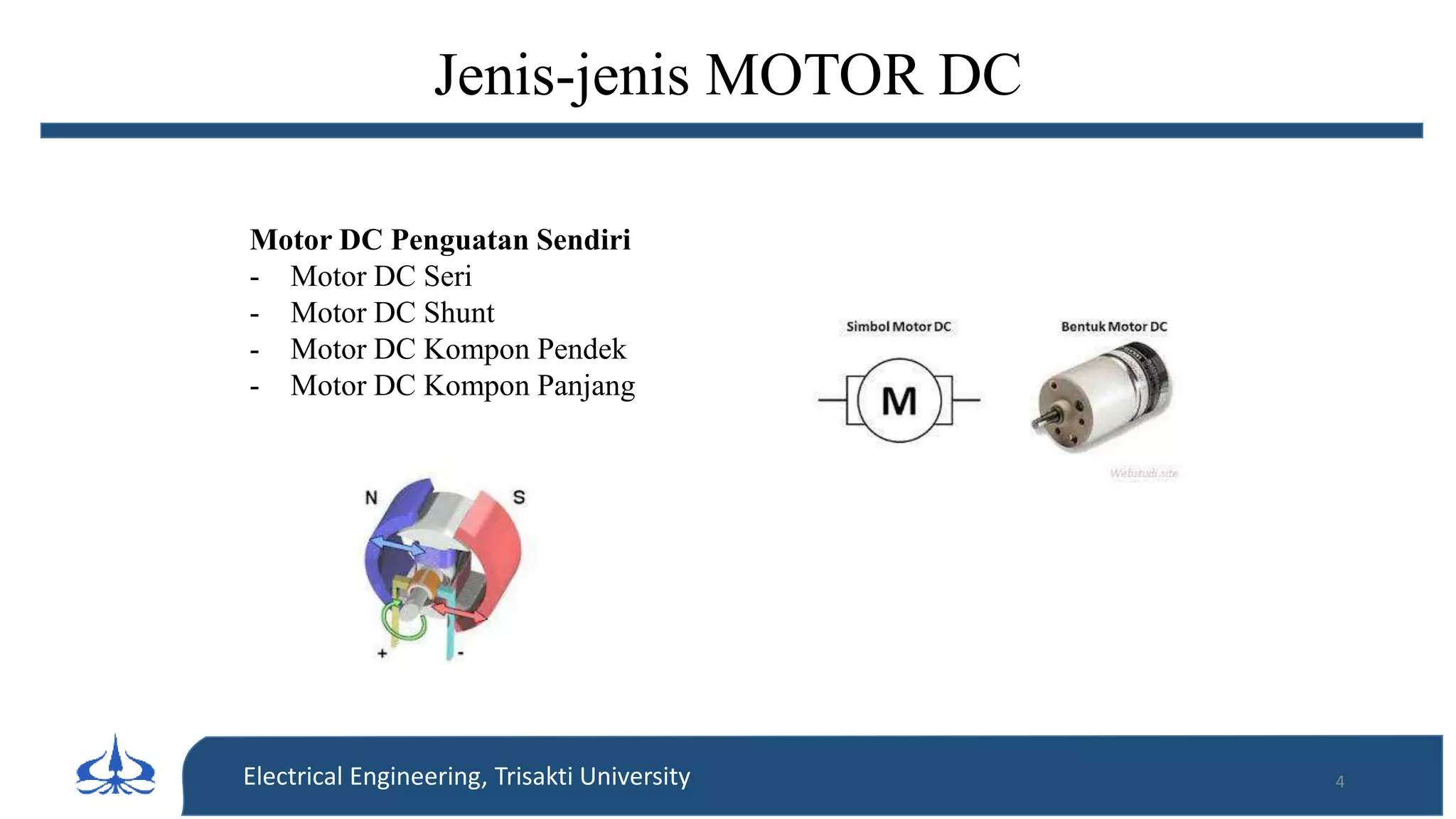 Teknik Tenaga Listrik_Motor Arus Searah_Kelompok 2 | PPTX