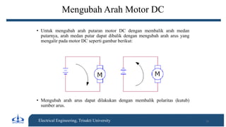 Teknik Tenaga Listrik_Motor Arus Searah_Kelompok 2 | PPTX