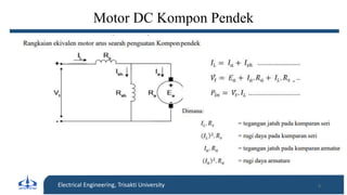 Teknik Tenaga Listrik_Motor Arus Searah_Kelompok 2 | PPT