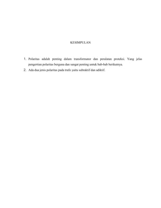 Teknik transformator | PDF