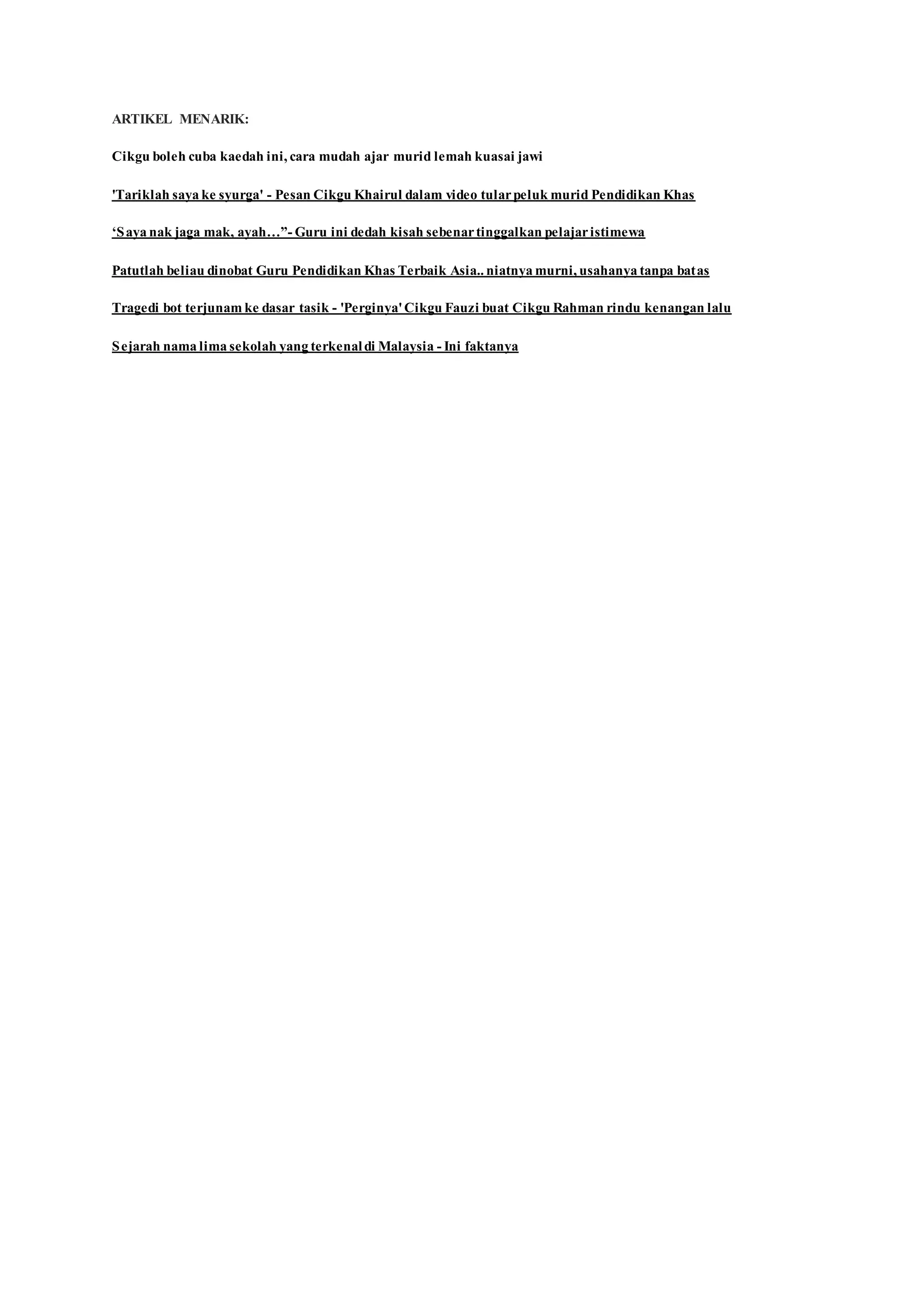 Teknik ulat beluncas | PDF