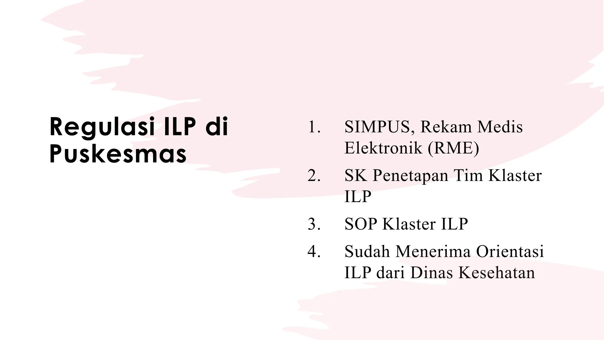 Juknis ILP di Puskesmas terbaru tahun 2024 | PPTX