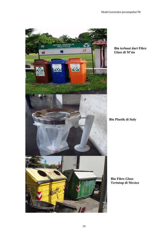 Teknis konstruksi sistem pengelolaan persampahan | PDF