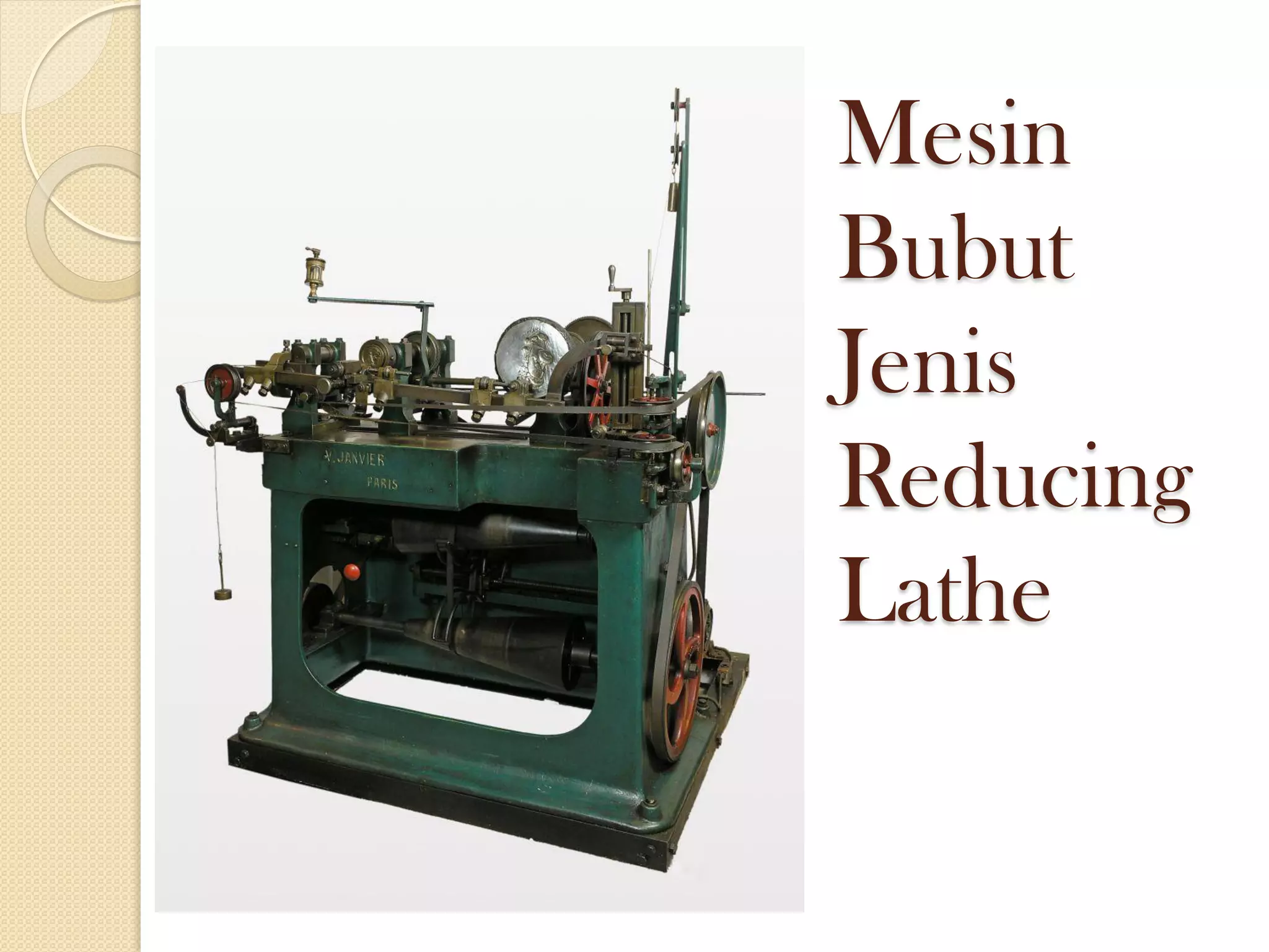 Teknis Mesin Bubut Lathe machine | PDF