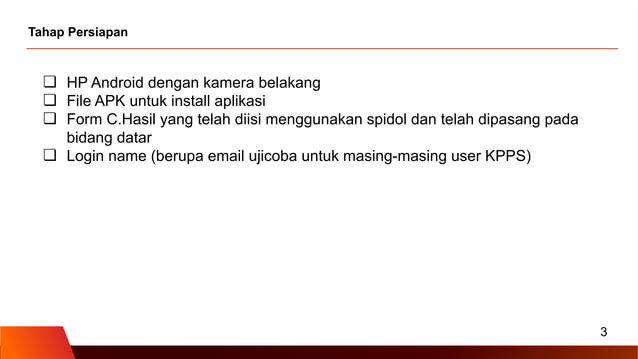 Teknis Penggunaan Sirekap dalam pelaksan | PPT