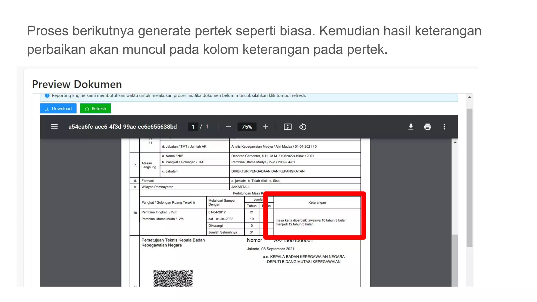 Teknis Perbaikan_Pembatalan PERTEK dan Buat Ulang Surat Keputusan KP ...