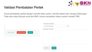 Teknis Perbaikan_Pembatalan PERTEK dan Buat Ulang Surat Keputusan KP ...