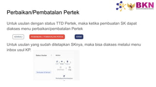 Teknis Perbaikan_Pembatalan PERTEK dan Buat Ulang Surat Keputusan KP ...