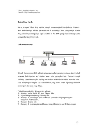 Teknologi jaringan | PDF